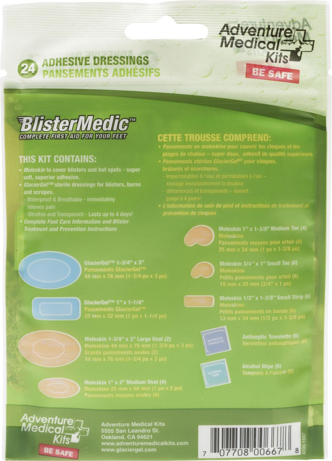 Adventure Medical Kits 01550667 Blister Medic Kit Blister Prevention ...